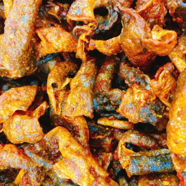 Wholesale 1kg of crispy fried fish skin with BBQ flavor | Shopee Singapore