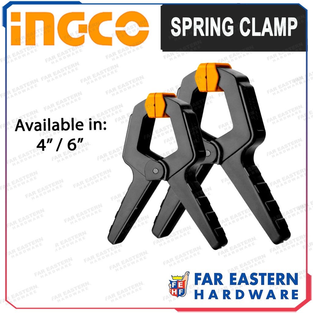 INGCO Spring Clamp 4" | 6" INHT | Shopee Singapore