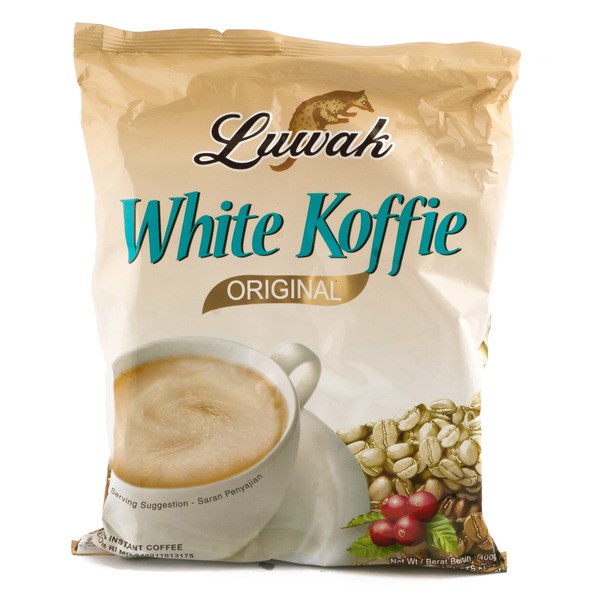 LUWAK White Koffie Original Bag 360gr - Instant Ground Coffee (18 x ...