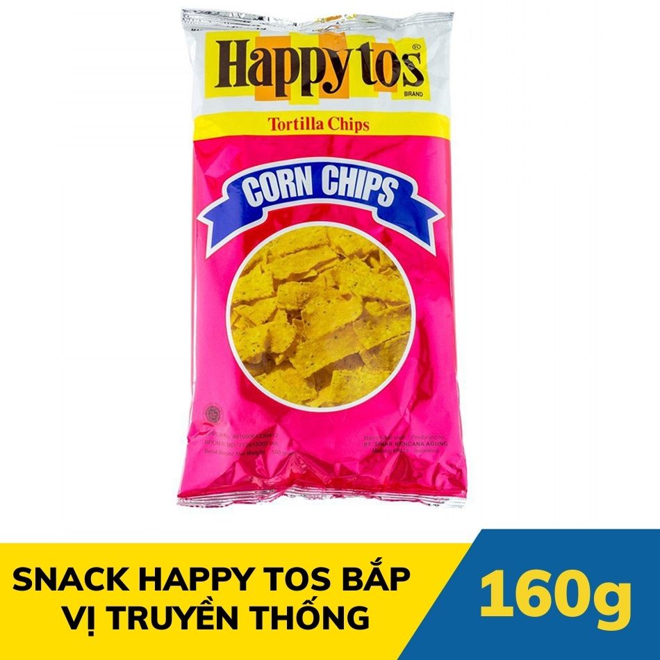 Happy Tos Instant Corn Snack Traditional Flavored Corn 160g Pack ...