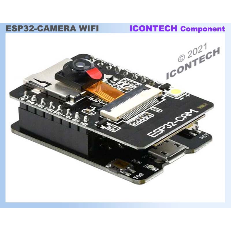 ESP32-CAM WiFi + Bluetooth Camera Module Development Board ESP32 With Camera Module OV2640 ESP32 ...