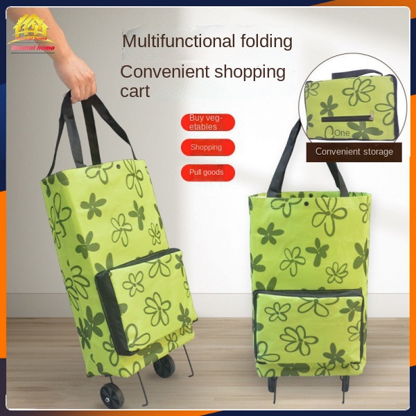 Shopping Cart Luggage Trolley Cart Home Tool Supermarket Hand Buggy ...