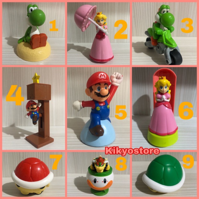Happy Meal Mario Bros Series 2nd Toy McD Mario Bros | Shopee Singapore