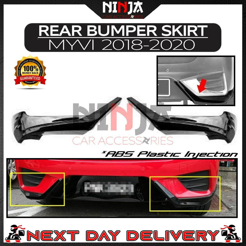 Perodua MYVI REAR SKIRT GEAR UP BODY KIT 2018 2019 2020 NEW MODEL ...