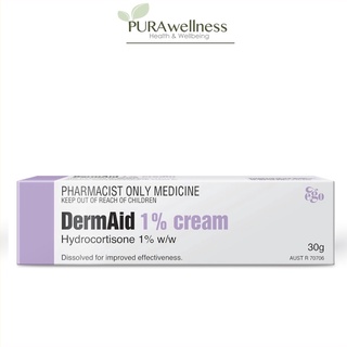 Dermaid 0.5% Eczema Cream 30g - Normal Skin Cream Soothes Skin Caused ...