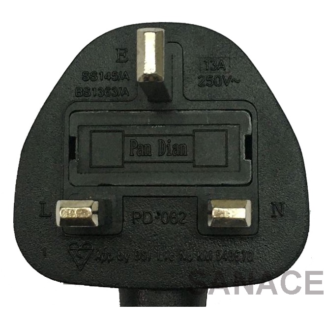 Original PC C13 power cord cable 1.8m/3m (with safety mark) | Shopee ...