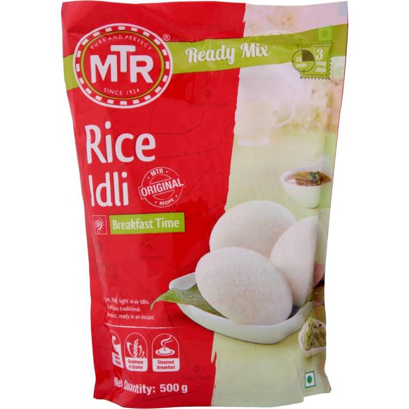 MTR Rice Idli Mix South Indian Steamed Rice Cake From India (500g ...