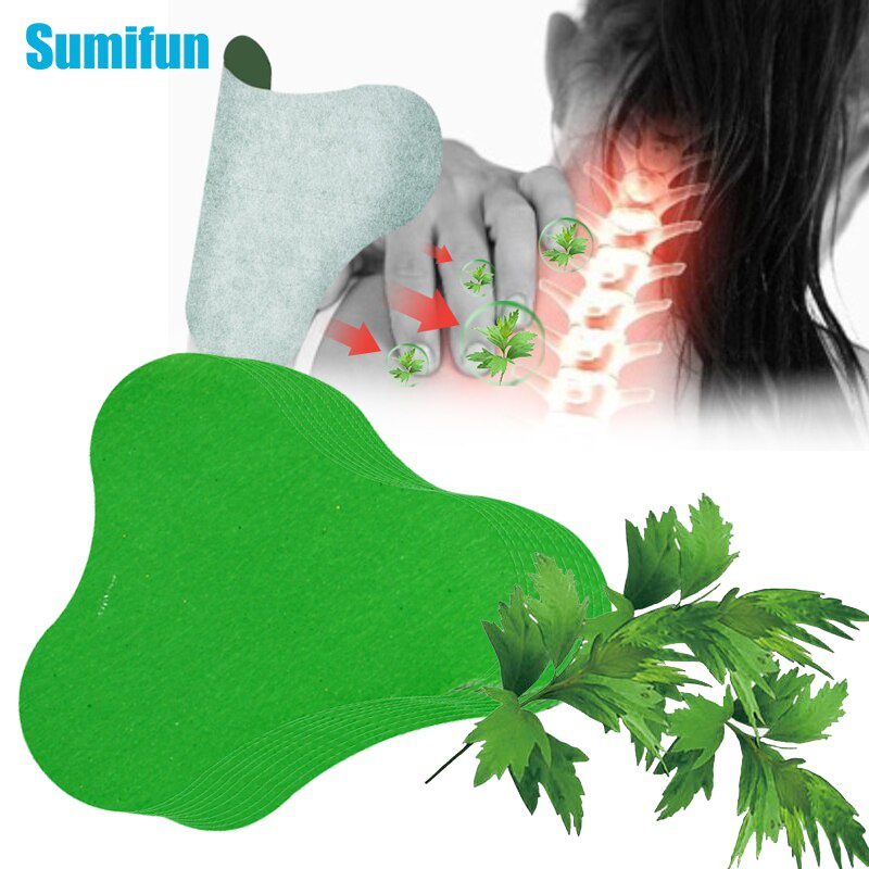 12pcs/ Bag Cervical Vertebra Pain Relief Patch Self-Heating Sticker ...