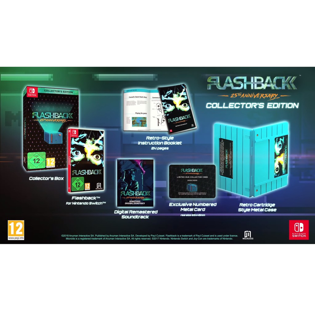 Nintendo Switch Flashback Collector's Edition | Shopee Singapore
