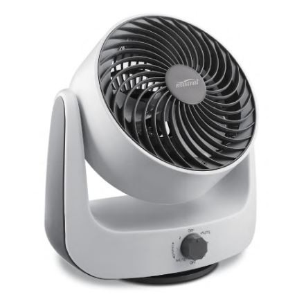 Mistral 8" Turbine Blade High Velocity Desk/Table Fan [MHV90/ MHV800R ...