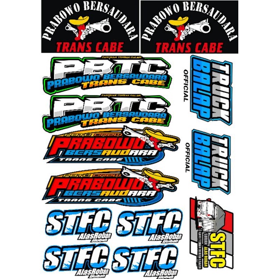 Sticker PBTC, STFC ALAS ROBAN Seeds | Shopee Singapore