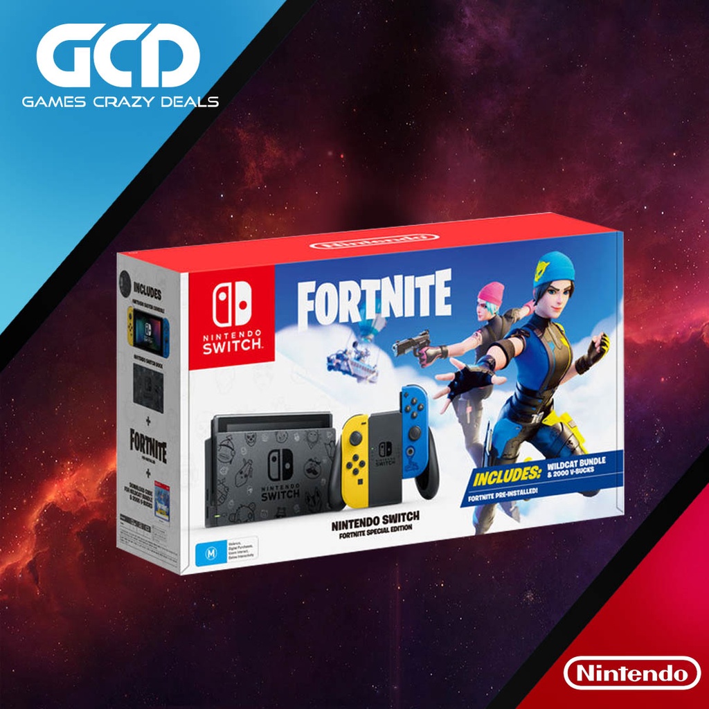 Nintendo Switch Generation 2 Fortnite Console (EXPORT UNIT) | Shopee ...
