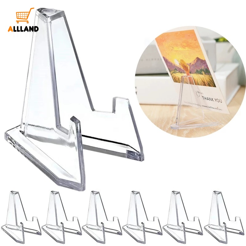 Mini Transparent Acrylic Display Stand Holder/ Plastic Small Easel ...