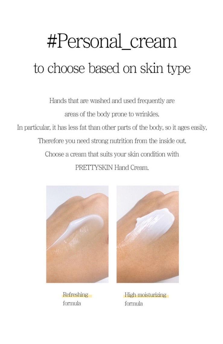 Pretty Skin Perfumed Natural, Moisturizing, Non-Sticky, Nourishing Hand ...