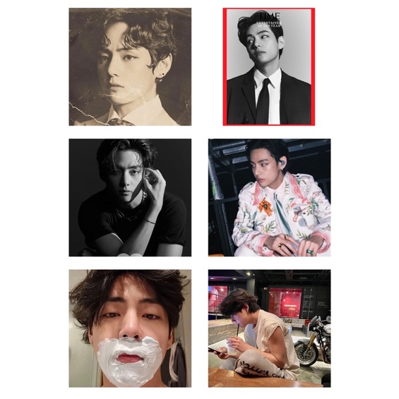 Combo Stickers BTS Each Member Clearly Mlem Mlem Super Cute Jin, Suga ...