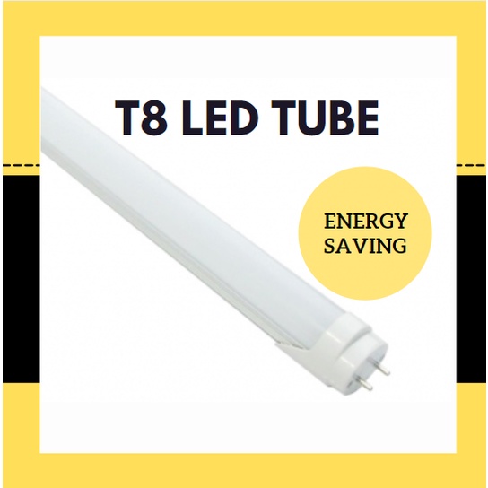 NEA Approved T8 LED Light Tube 2ft 8W 4ft 24W 30W Double Sided Double ...