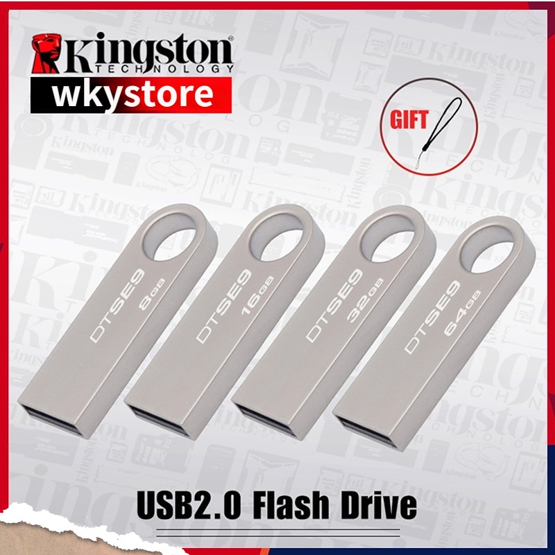 Kingston DataTraveler SE9 4GB 8GB 16GB 32GB 64GB 128GB 256GB USB 2.0 ...