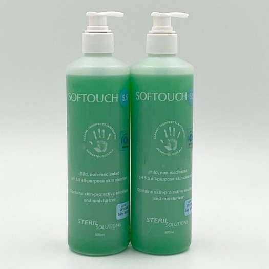 SOFTOUCH 5.5 Handsoap, Antiseptic Skin Friendly Handwash & Bathfoam ...