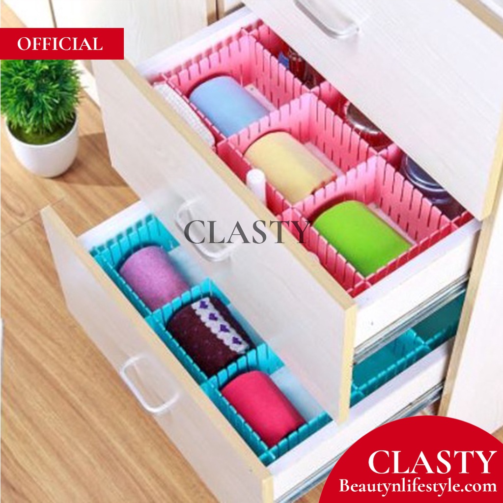 Drawer Divider Organizer Separator Cabinet Box Divider 1 Set Of 4 Long ...