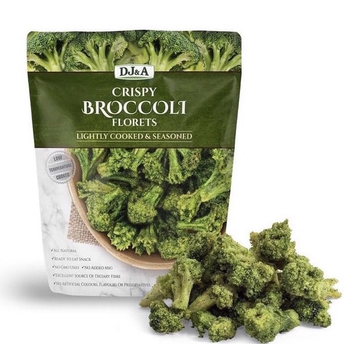 Djanda Crispy Broccoli Florets 45g Shopee Singapore