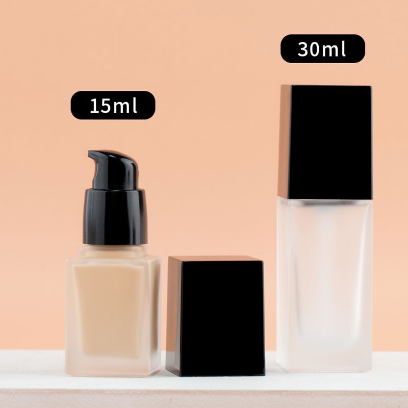 Liquid Foundation Pump Bottles Matte Sub-bottle Small Spray Lotion Fine ...