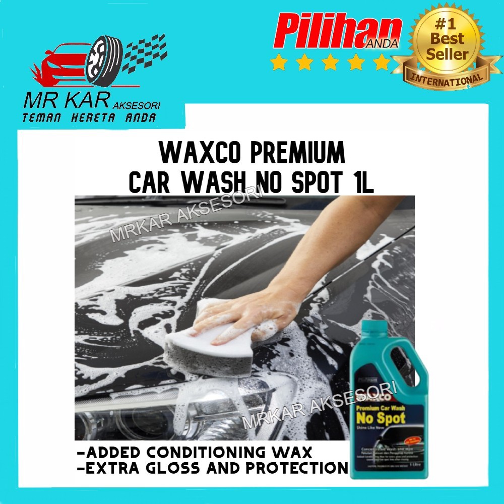 Waxco Premium No Spot Car Wash Up To 50 Wash ( 1 Litre ) | Shopee Singapore