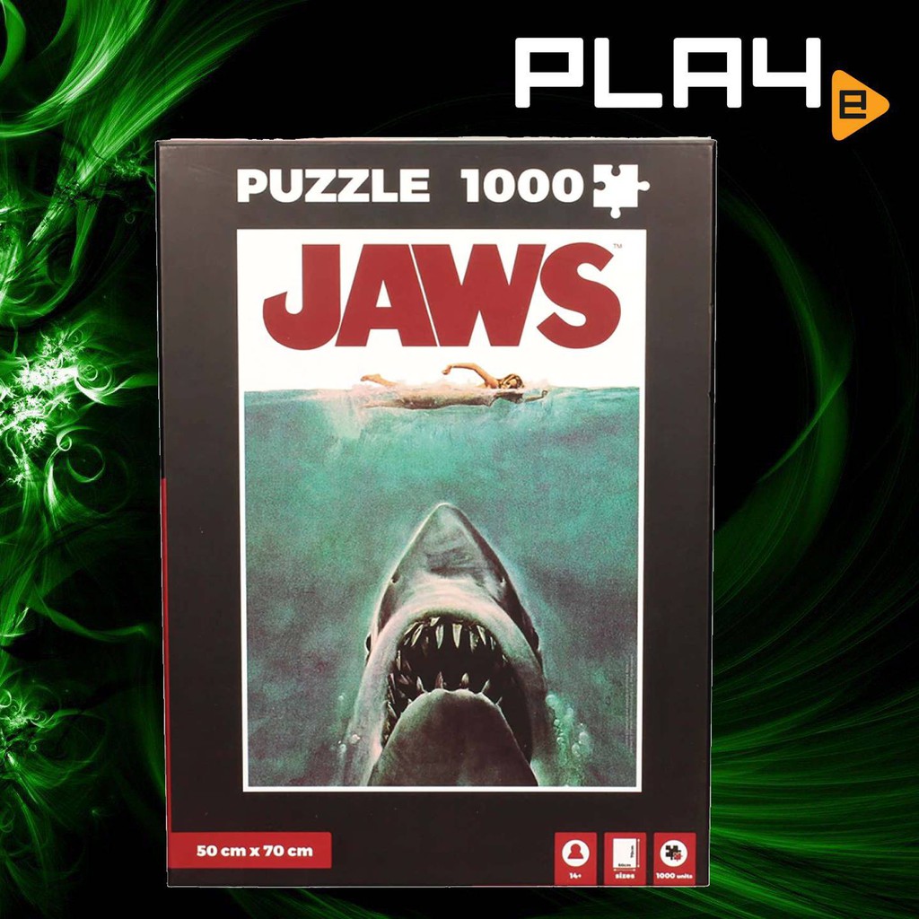 Jaws Movie Poster Puzzle 1,000 piece | Shopee Singapore