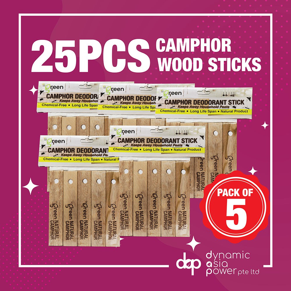 5 Pack (25Pcs) Camphor Wood Sticks | Shopee Singapore