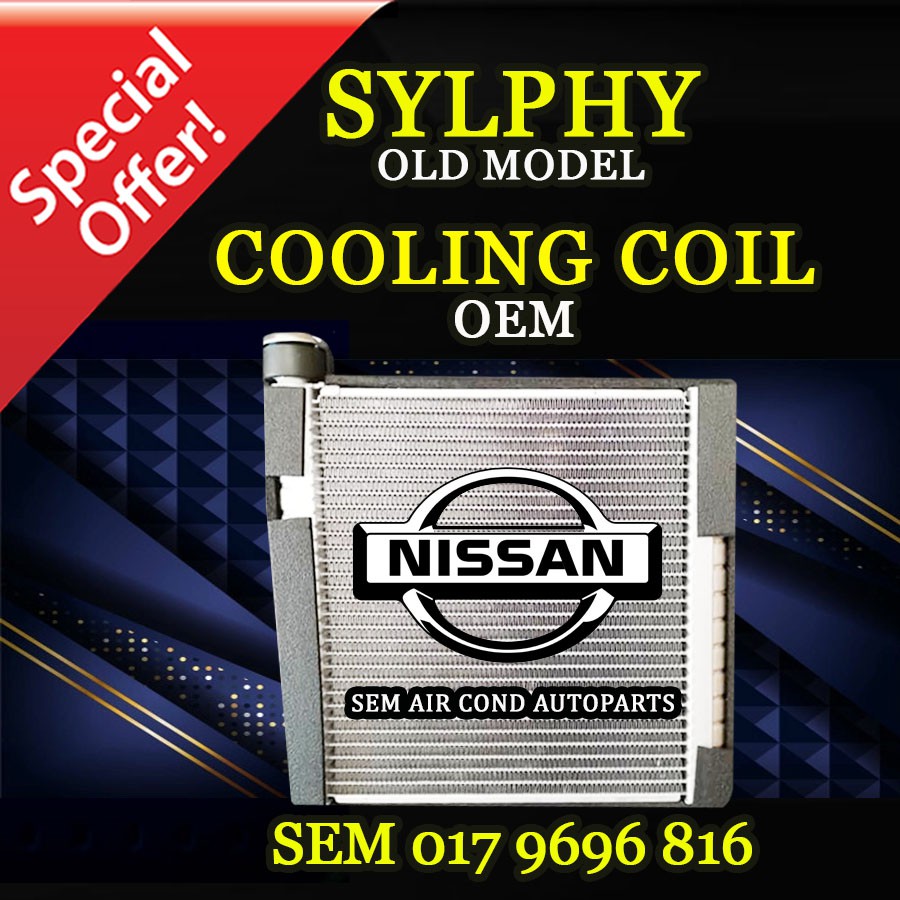 NISSAN SYLPHY G11 OLD MODEL OEM COOLING COIL/ EVAPORATOR (CAR AIRCOND SYSTEM) | Shopee Singapore