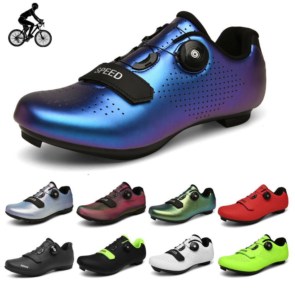 Cod cycling shoes road bike rubber hard bottom MTB SPD cleat bicycle ...