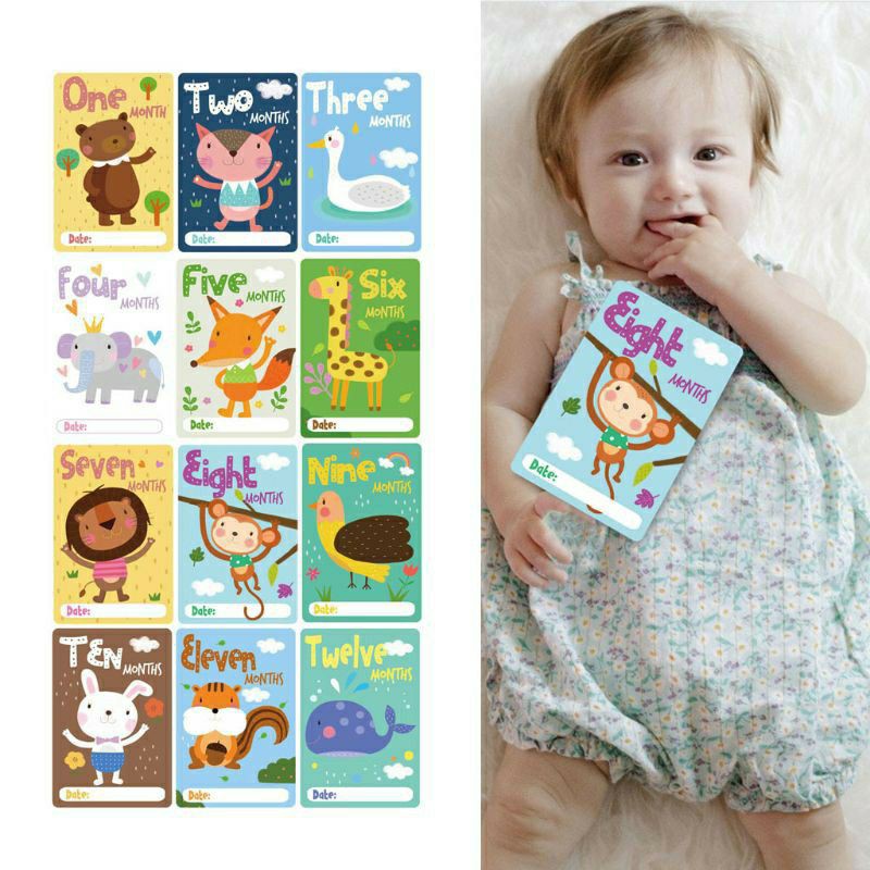 Milestone CARD IMPORT (Children's Photo Photography Baby Development ...