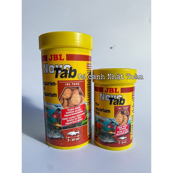 Jbl NOVO TAB GERMAN PILLS FOR ALL TYPES OF FISH | Shopee Singapore