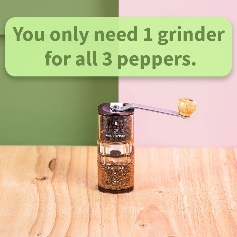 Mini Pepper Grinder with Ceramic Burr | Shopee Singapore