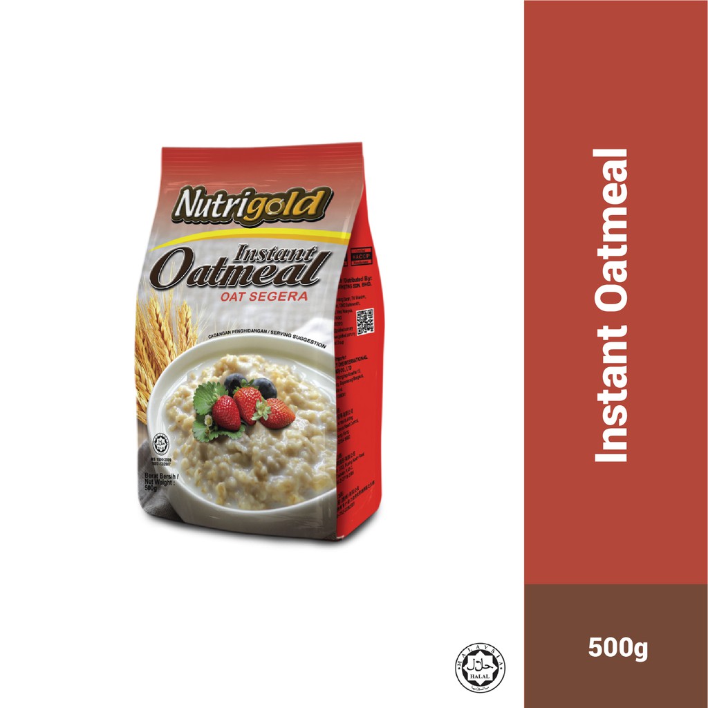 Nutrigold Oatmeal Pack (500g) | Shopee Singapore