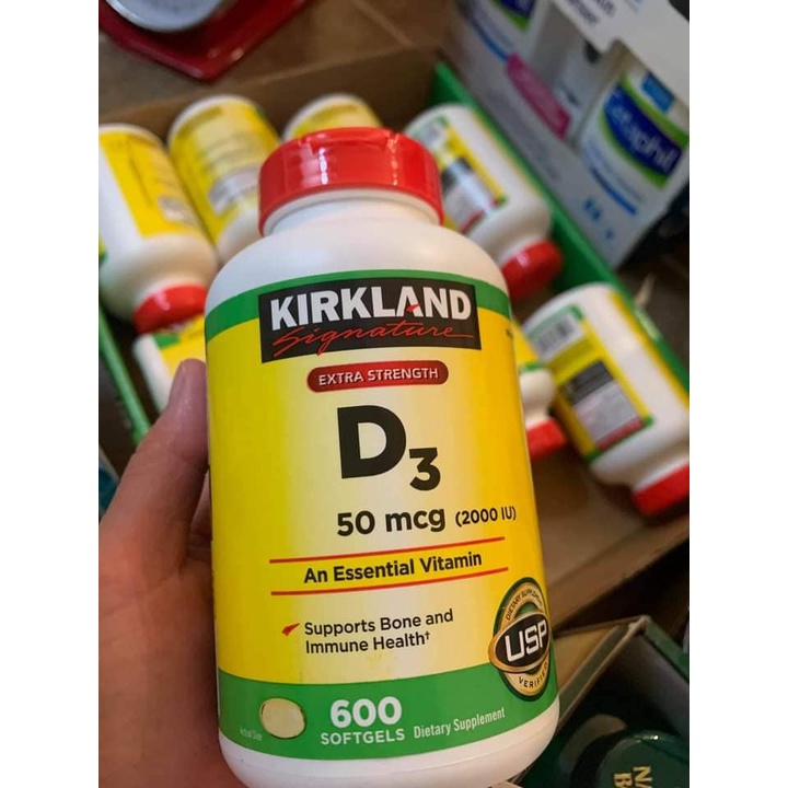 Date November 2024 [GENUINE] KIRKLAND SIGNATURE EXTRA STRENGTH D3 ...