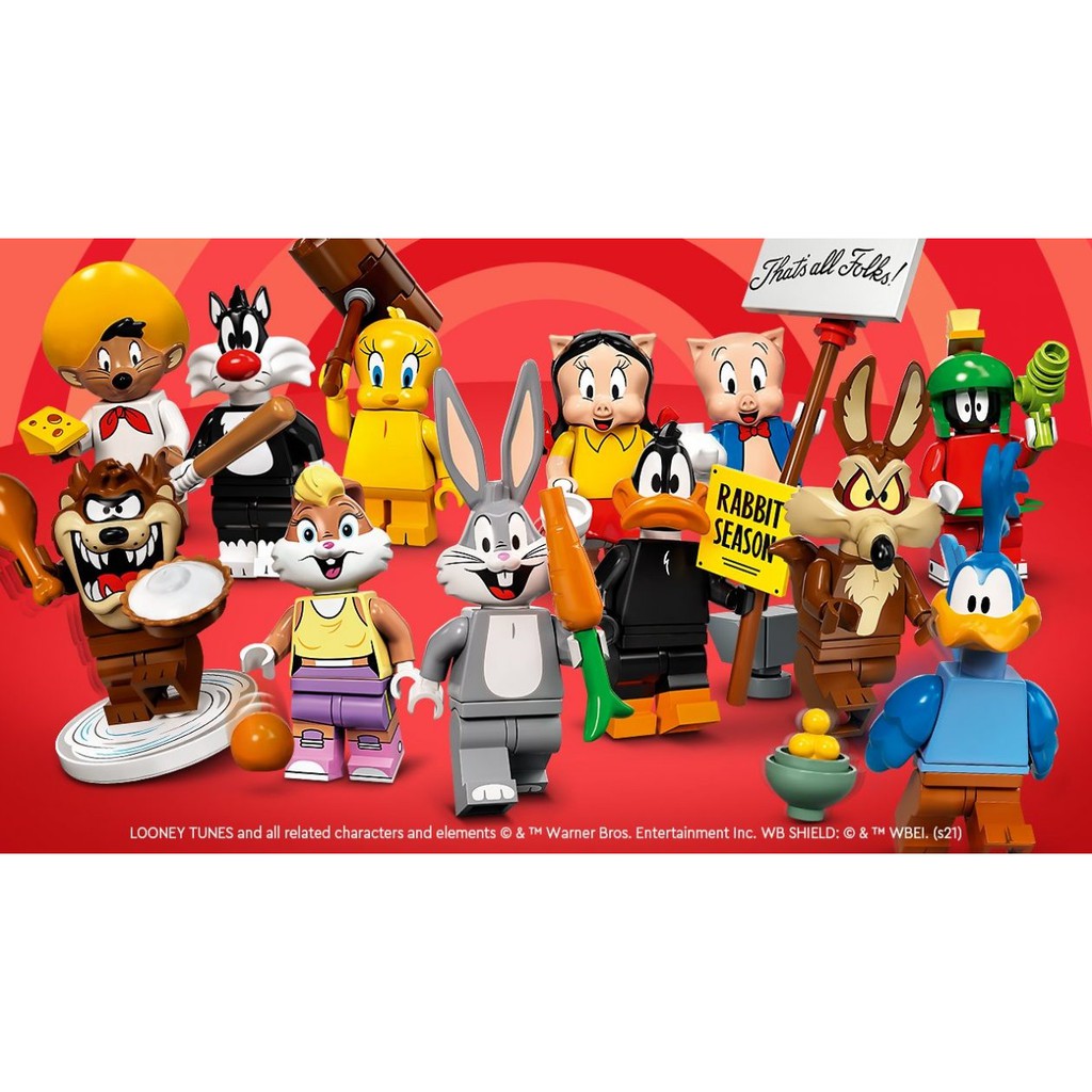 LEGO 71030 Looney Tunes minifigs | Shopee Singapore