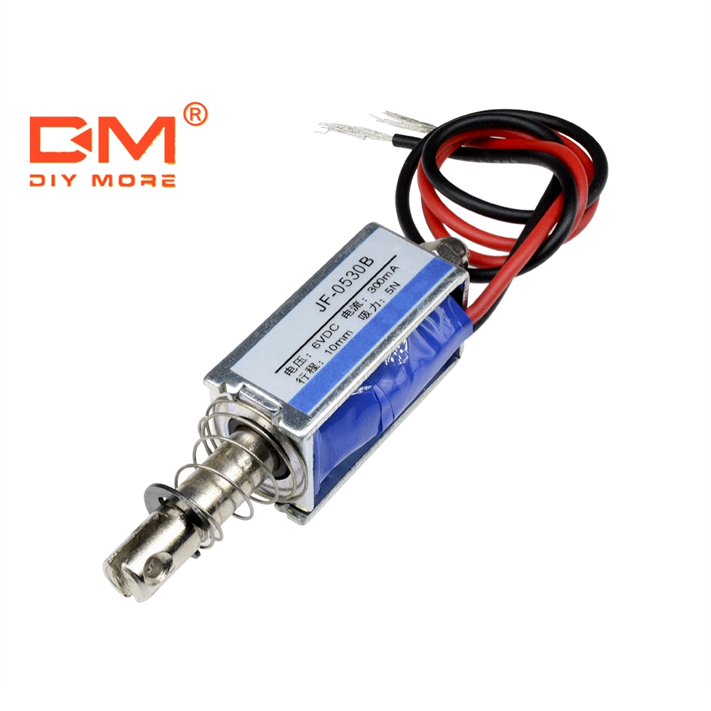 DIYMORE | diymore DC 6V 300mA 5N/10mm JF-0530B Pull-Push-Type DC ...