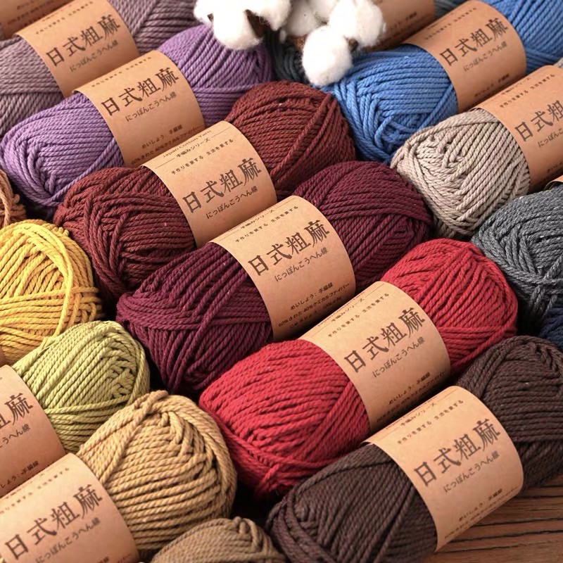 [READY SG] Japanese Rami Yarn for bag, hat,macrame | Shopee Singapore