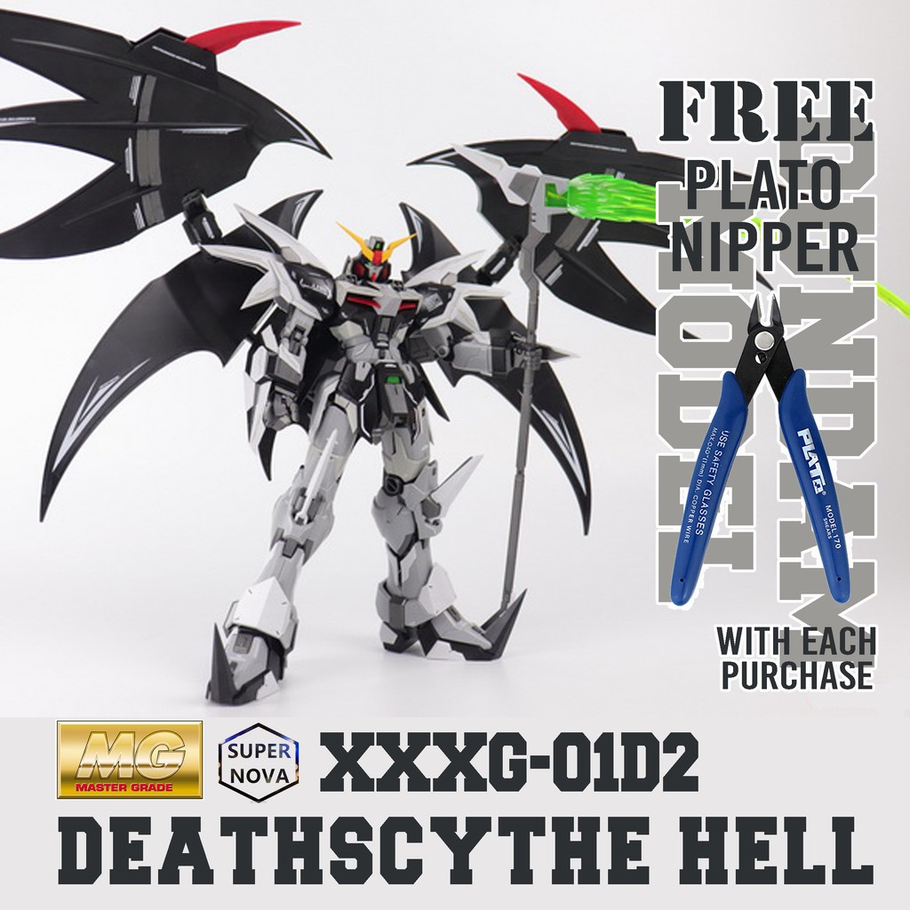 SuperNova / Moxin MG 1/100 Deathscythe Hell Gundam | Shopee Singapore