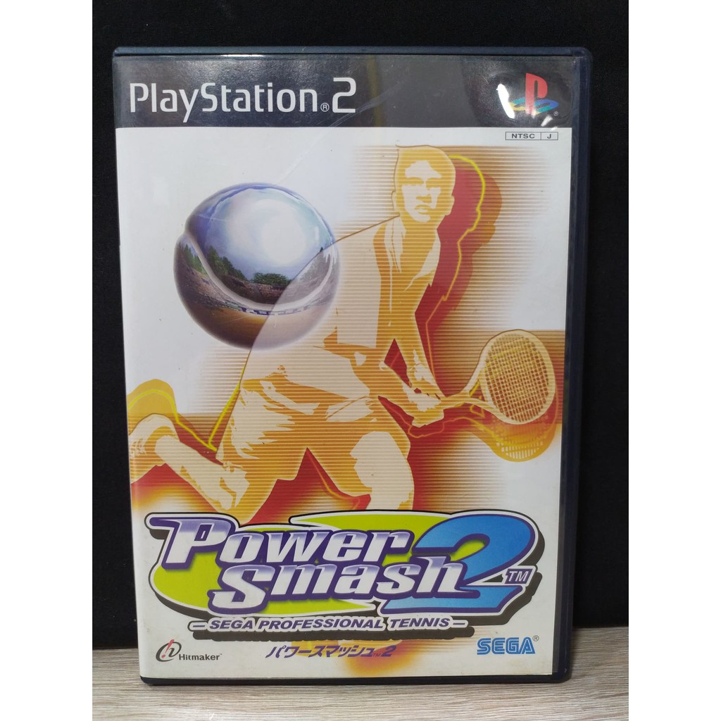 Original Disc [PS2] Power Smash 2 -Sega Professional Tennis- (Japan ...
