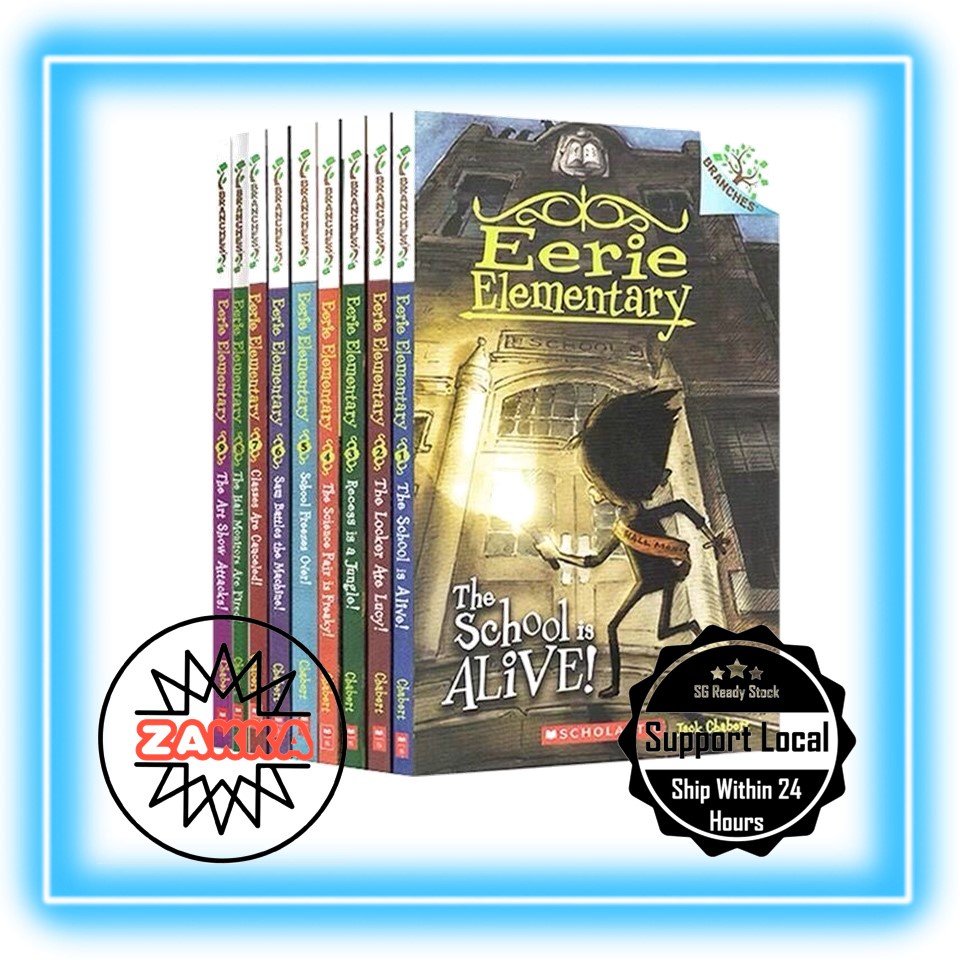 [Ready Stock] Eerie Elementary Series (10 Books) | Shopee Singapore