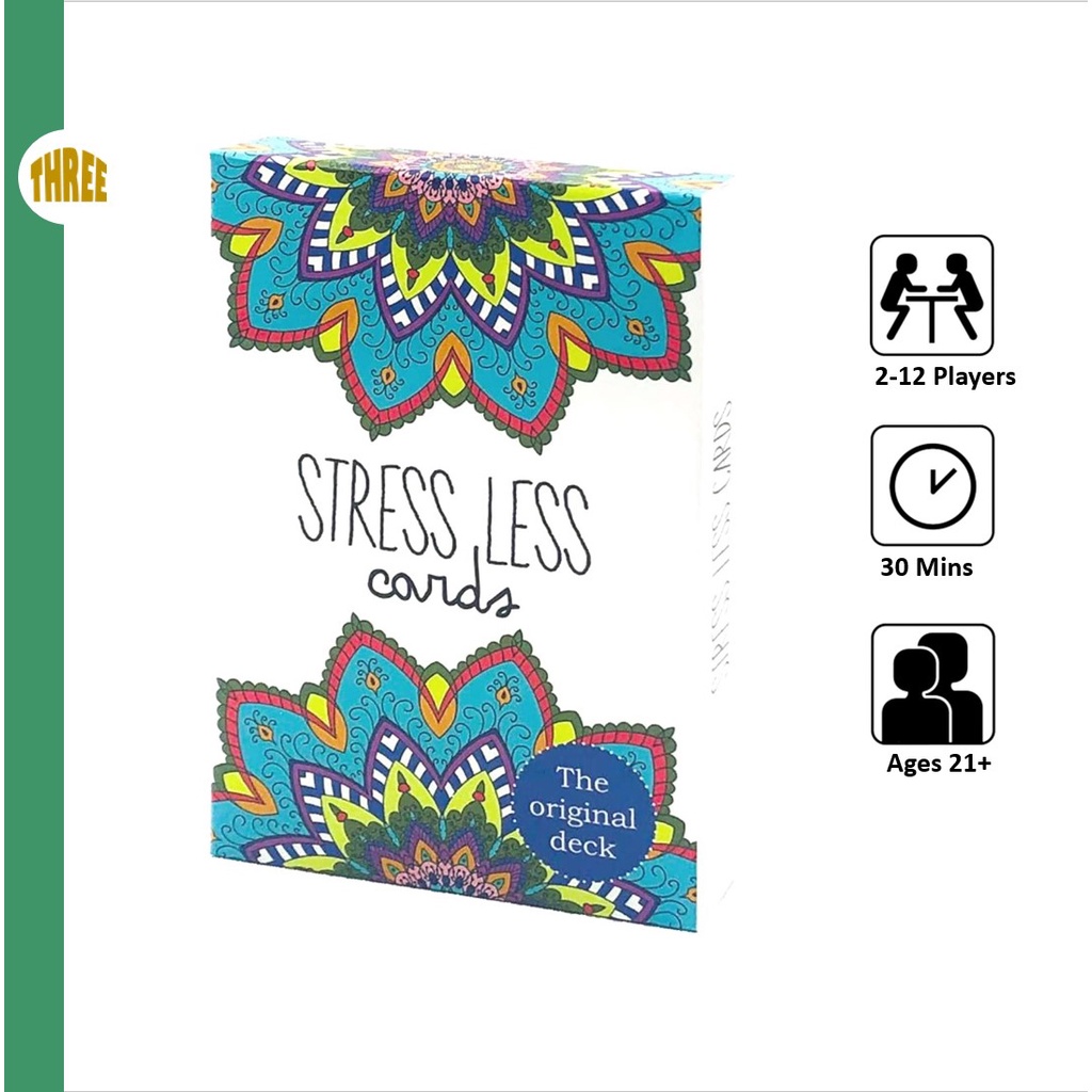 [SG STOCK]Stress Less Cards 50 Mindfulness & Meditation Exercises Game ...