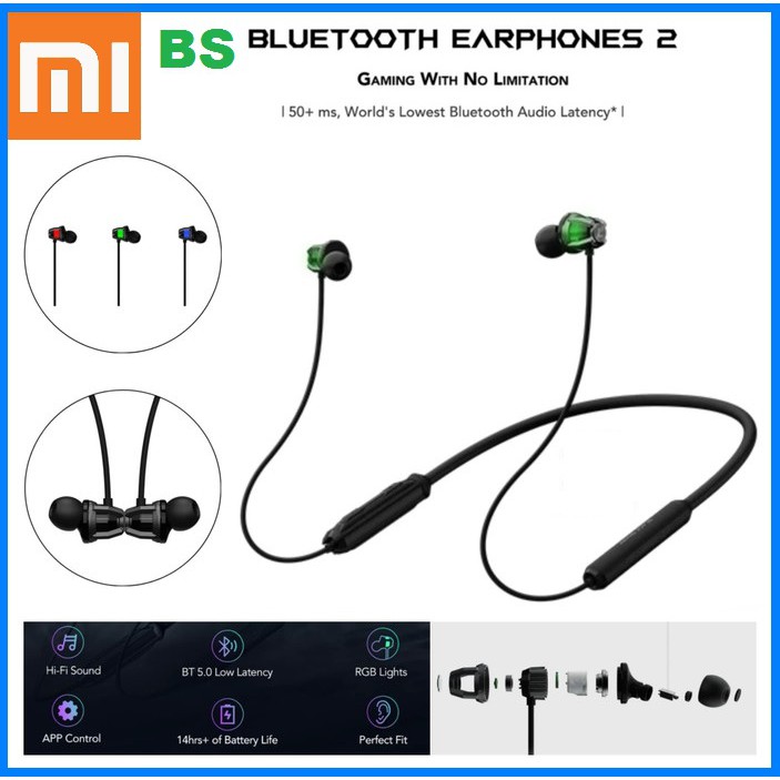 Black Shark Bluetooth Earphones 2 / Low Audio Latency / Wireless ...