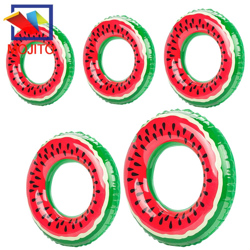 Watermelon Inflatable Swimming Ring Pool Float for Adult/Kids Swim Ring Beach Fun | Shopee Singapore