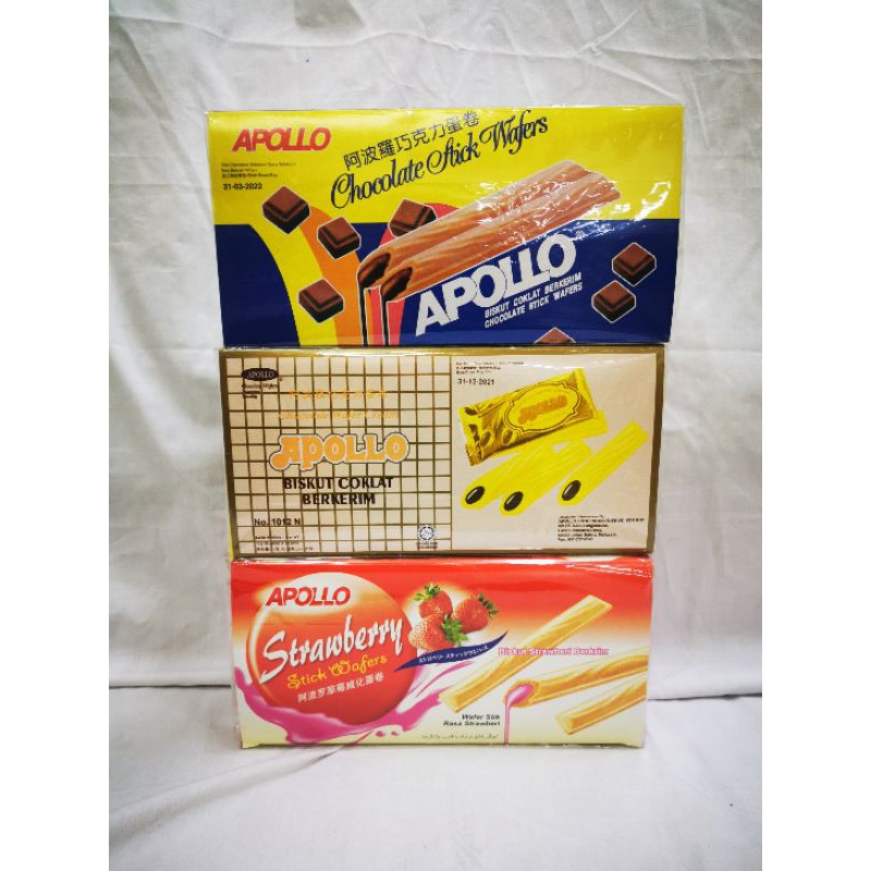 APOLLO STICK WAFER (11GX30PKT) | Shopee Singapore