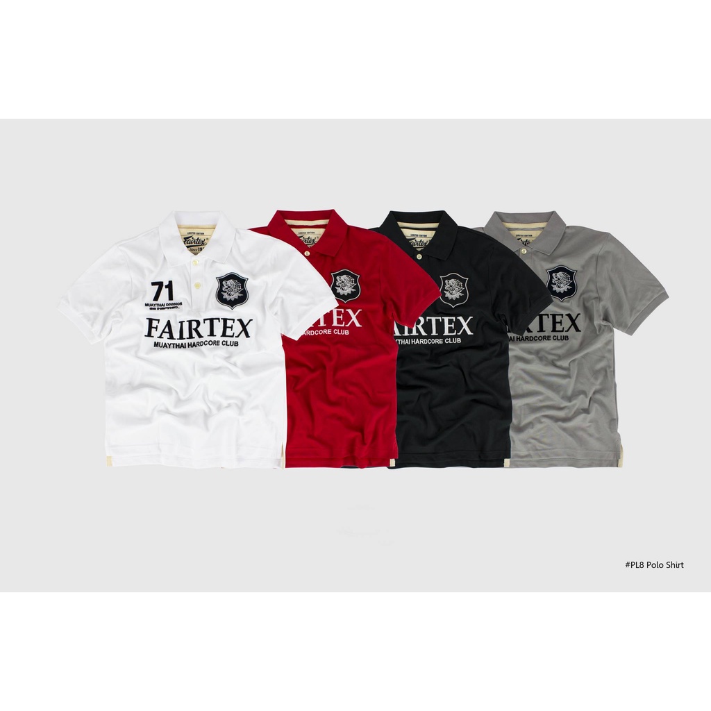Fairtex PL9 Limited Edition Muay Thai Polo T-Shirt | Shopee Singapore