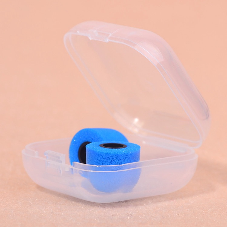 Transparent storage box suitable for ear pads, TF cards, digital ...