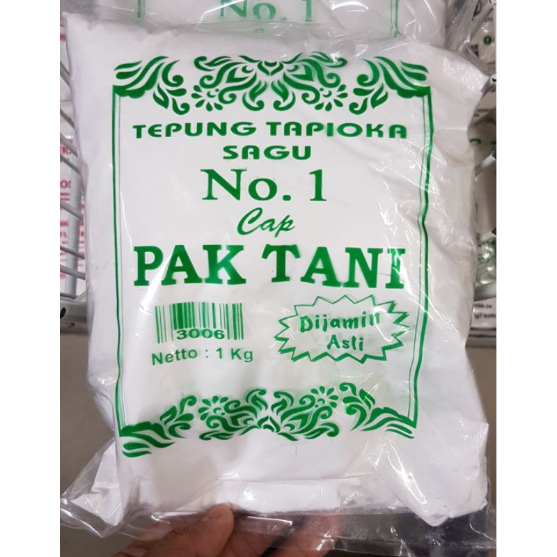 Cap PAK TANI Sago Tapioca Flour 1KG | Shopee Singapore
