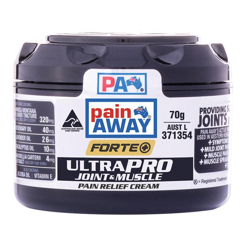 Pain Away Forte+Ultra Pro Joint & Muscle Pain Relief Cream 70g | Shopee ...