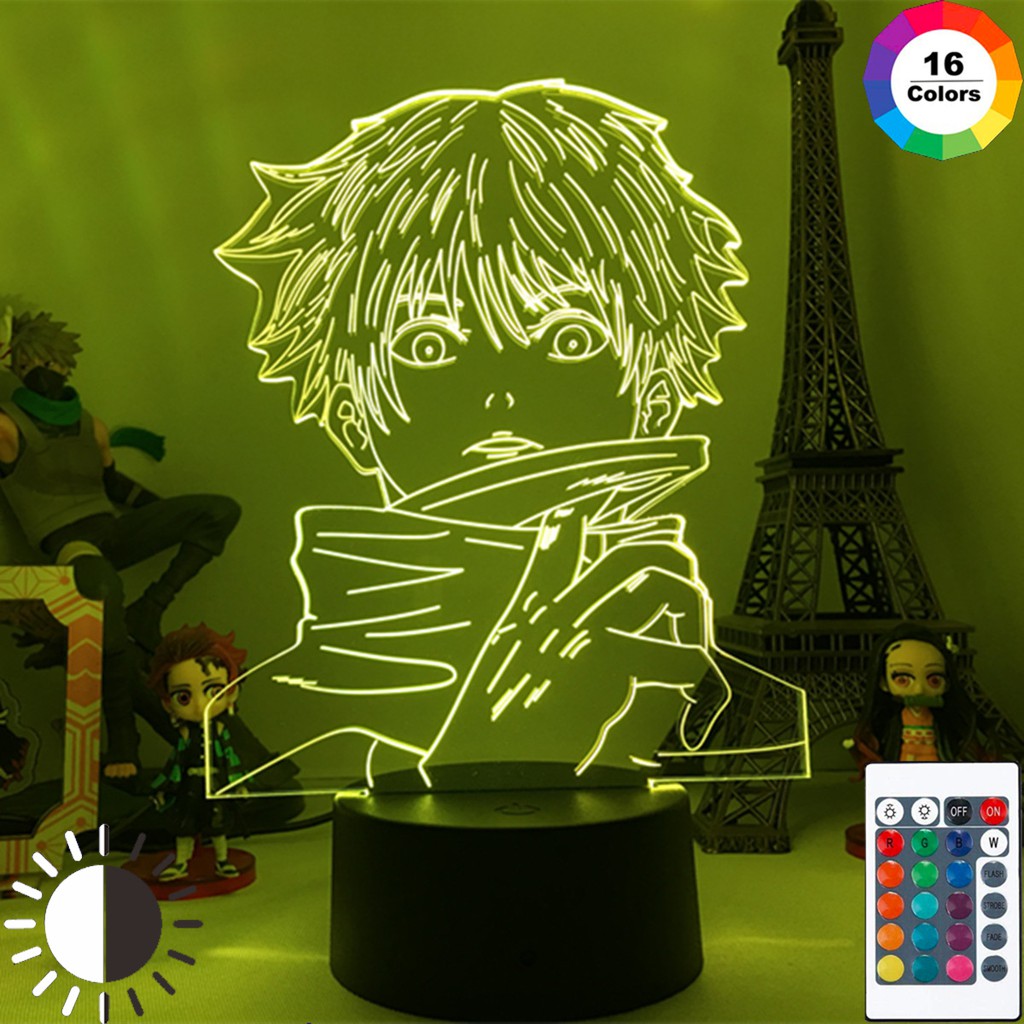 Anime Lamp Satoru Gojo Light Jujutsu Kaisen Led Night Light for ...